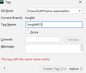 Git中tag的用法及作用_git tag -a-CSDN博客