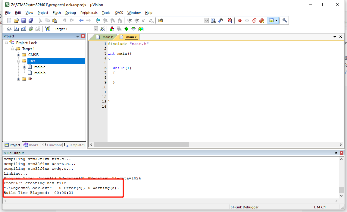 STM32F401RET6智能锁实战项目-----之搭建工程_diy stm32f401-CSDN博客