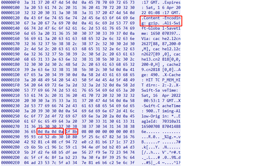 网络传输中的那些编码之-gzip编码_gzip文件头和文件尾16进制-CSDN博客