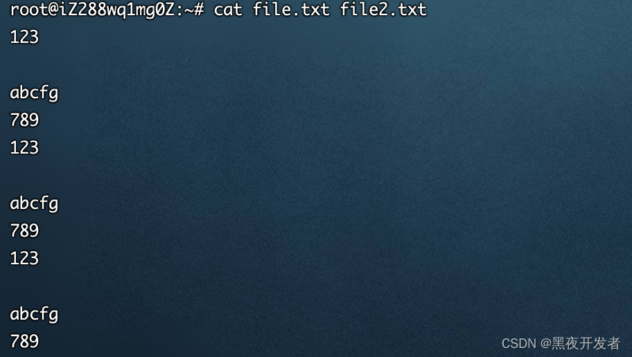 Linux命令200例：cat命令的妙用和实战技巧 Csdn博客 