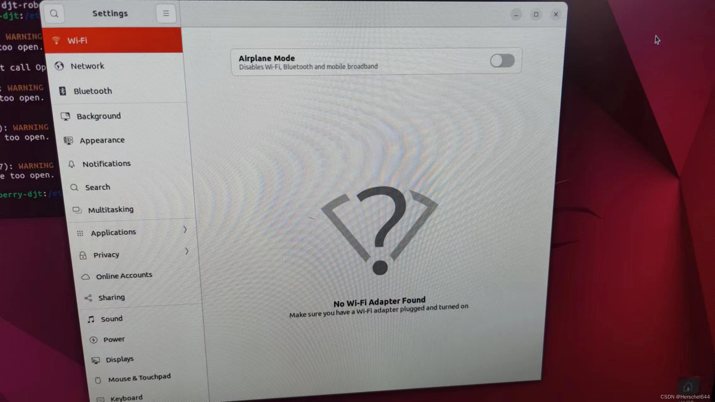 树莓派4B在ubuntu20.04服务器版安装桌面后wifi图标不显示_树莓派ubuntu20一些wifi找不到-CSDN博客