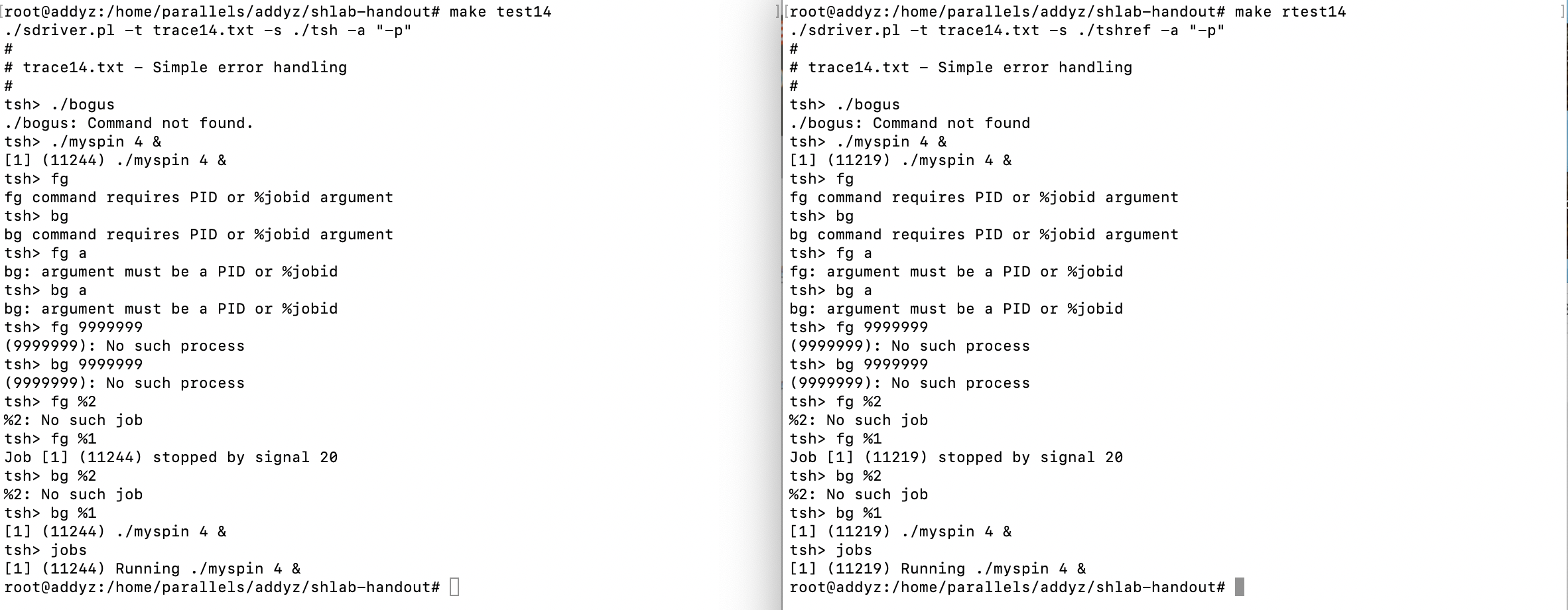 《深入理解计算机系统》实验六Shell Lab_深入理解计算机系统shelllab-CSDN博客
