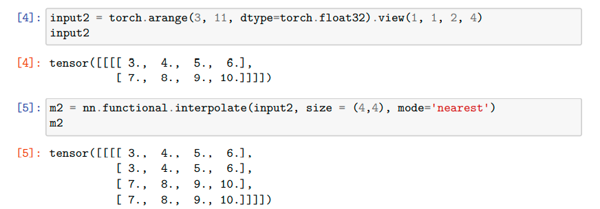 Pytorch关于torch.nn.functional.interpolate的用法的示例展示_pytorch interpolate python example-CSDN博客