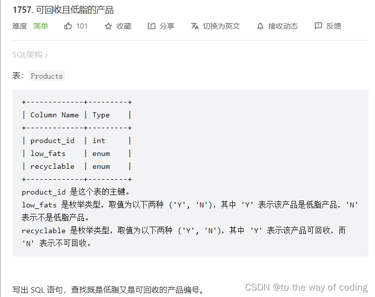 高频 Sql 50 题（基础版）练习题目高频sql 50 Csdn博客 