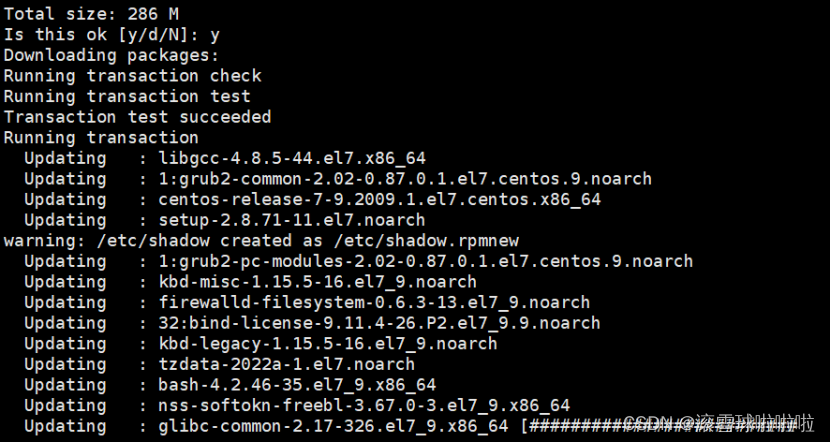 Centos76离线升级到centos79centos76离线升级到79 Csdn博客 