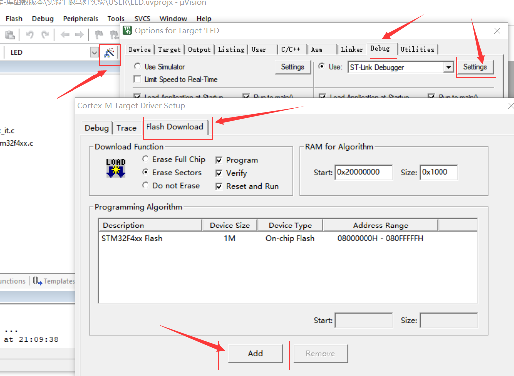 STM32 Keil5安装和串口配置跑例程_keil改成串口下载-CSDN博客