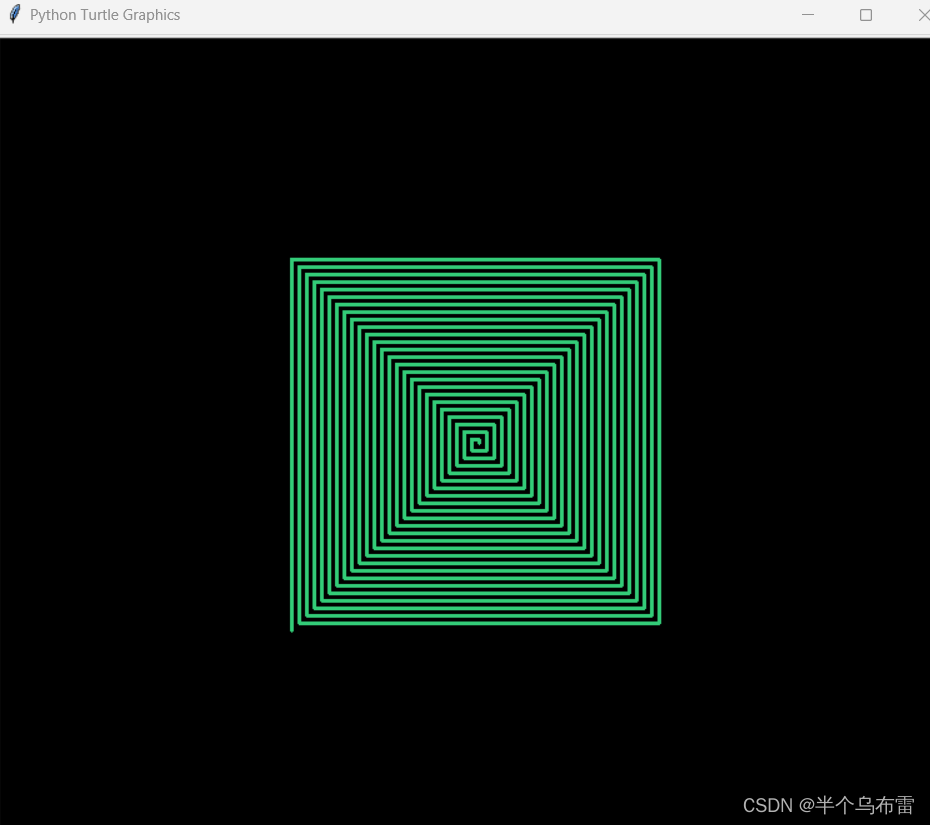 螺旋式正方形 Csdn博客 