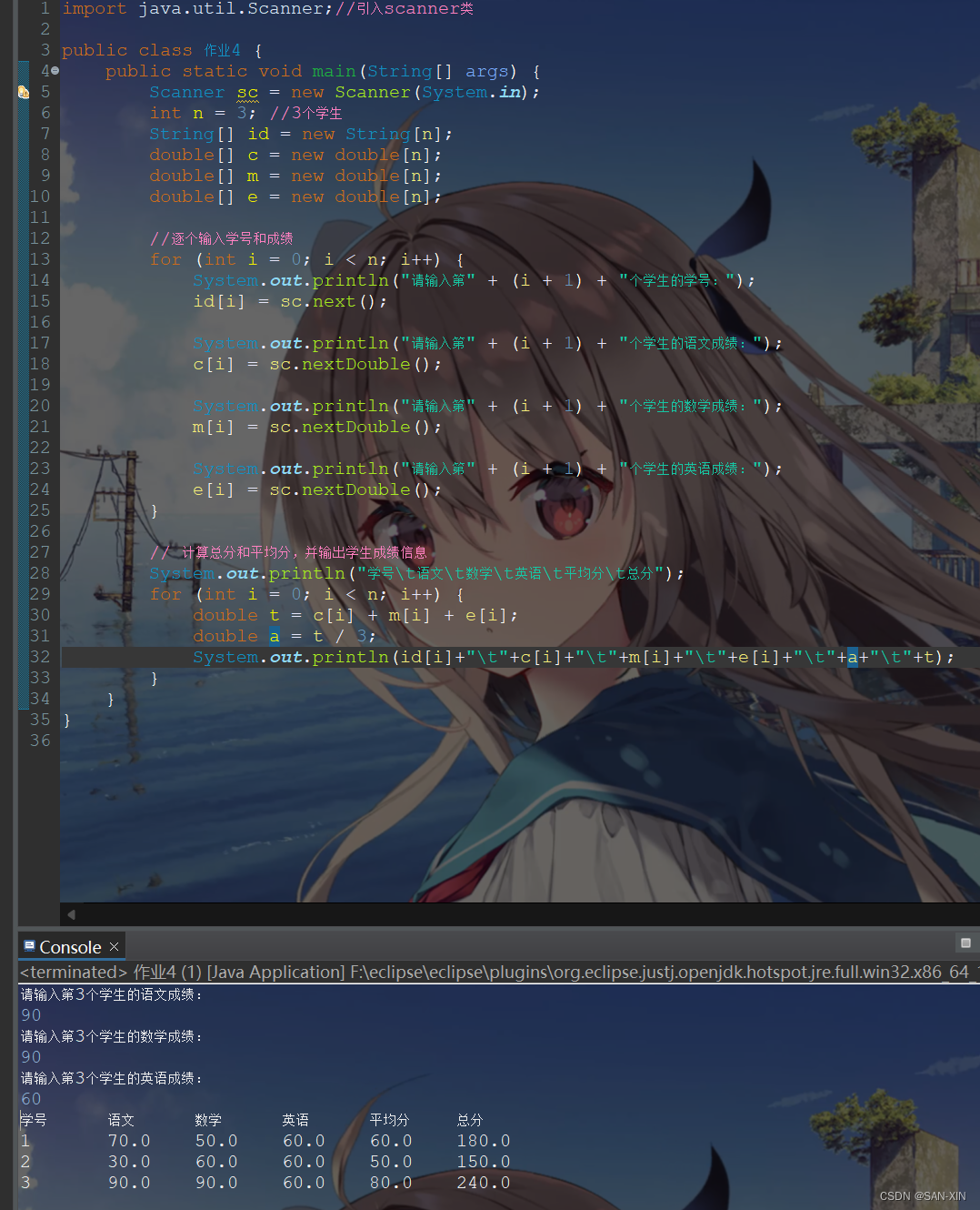 Java第六次作业 Csdn博客 
