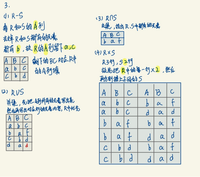 数据库关系代数练习题解释检索至少选修两门课程的学生学号 Csdn博客 