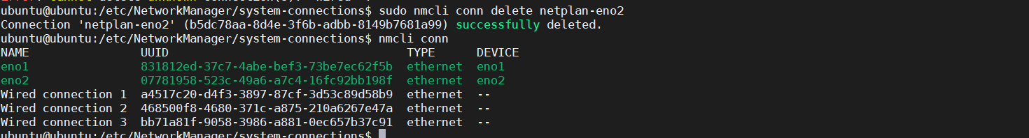 ubuntu18.04 Server 启用NetworkManager服务 nmcli配置网络信息_启动 networkmanage-CSDN博客
