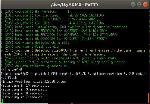 esp32 c3开发——工程烧录_doesn't seem to be a cmake build directory. refusi-CSDN博客