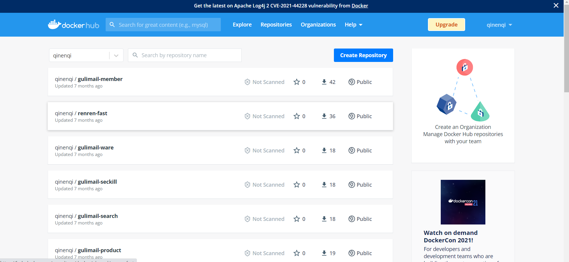docker login 命令行登录失败，页面登录成功_docker-java unauthorized: incorrect username or pa-CSDN博客