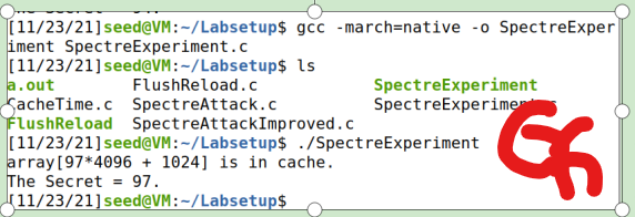 从入门到入土：[SEED-Lab]-幽灵攻击|Spectre Attack Lab|详细说明|实验步骤|实验截图_seedubuntu20 ...