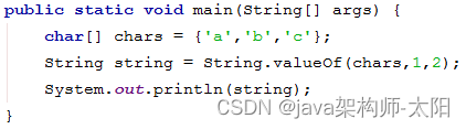 java中String类的静态方法valueOf()代码演示_java string 静态区-CSDN博客