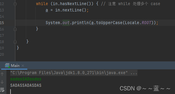 Java中tolowercase()与touppercase()方法浅谈touppercaselocaleroot Csdn博客