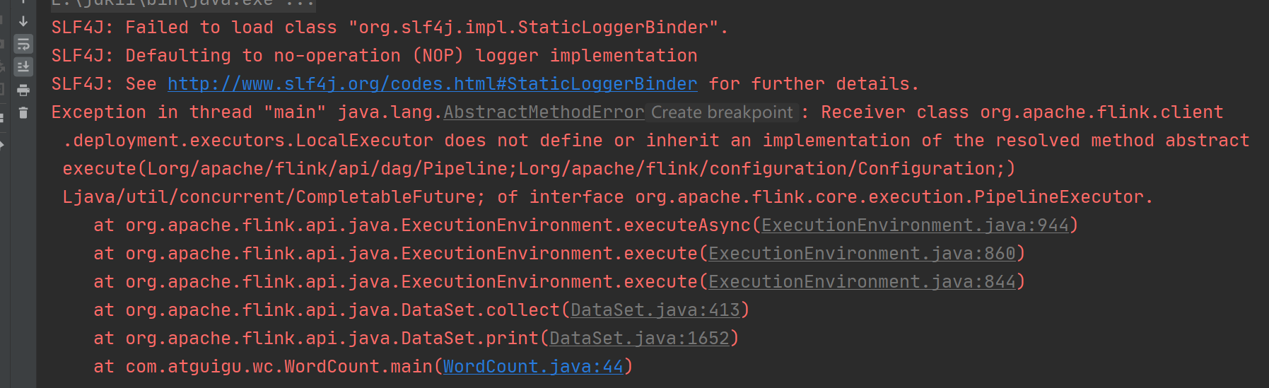 Flink初学者的踩坑记录_dependency 'org.apache.flink:flink-streaming-java:-CSDN博客
