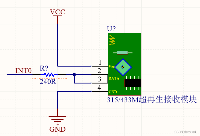 433M 无线收发模块的使用_433模块发送和接收-CSDN博客