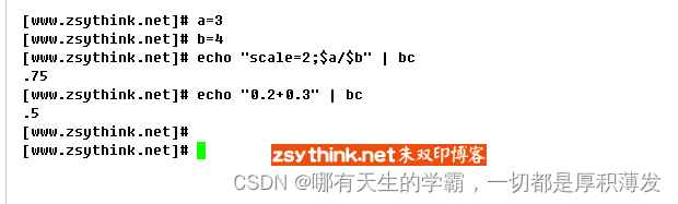 Shell 中进行算术计算的各种方法 Shell脚本算数运算 Csdn博客