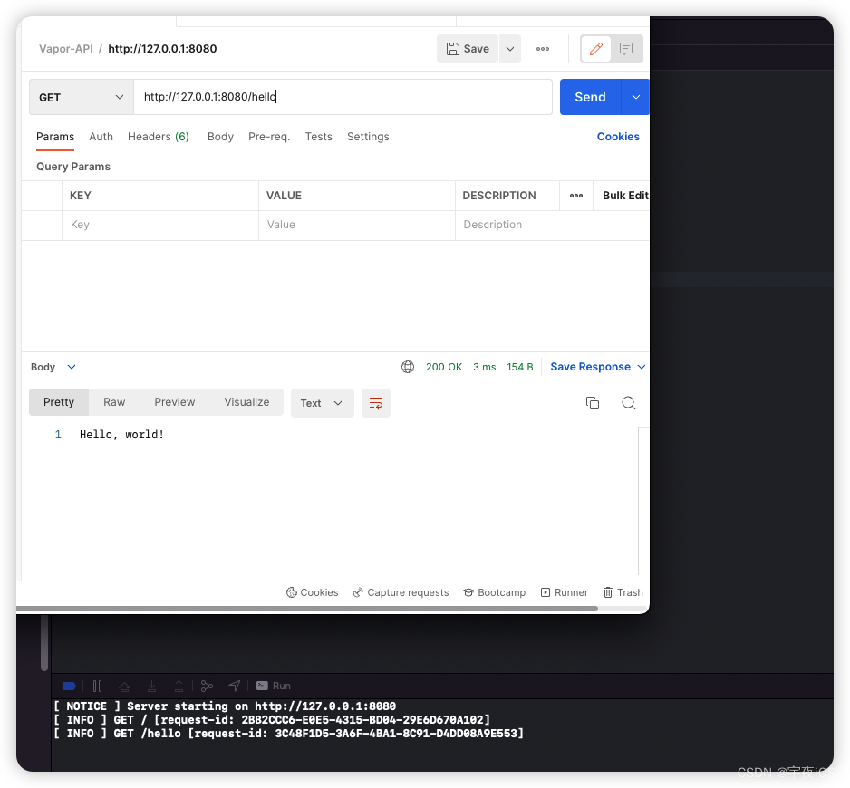【swift Vapor服务器】0002、swift Vapor的基本使用 搭建一个属于自己歌曲的apimacos Swift Vapor 教程 Csdn博客