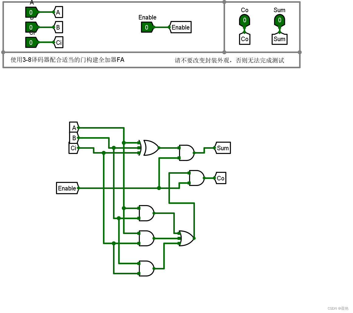 数字逻辑 头歌实训作业 译码器设计与应用(logisim)低电平译码器ls138设计 Csdn博客 6939