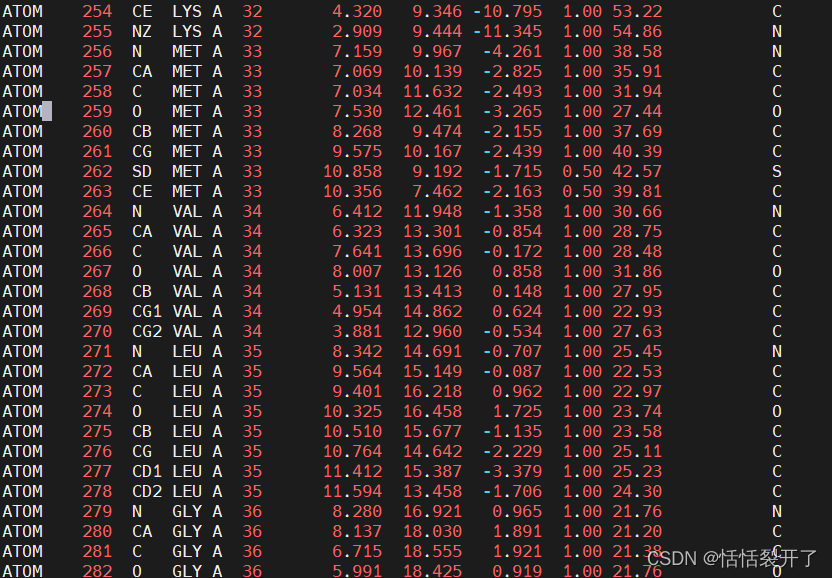 amber基础操作命令及实例_amber教程-CSDN博客