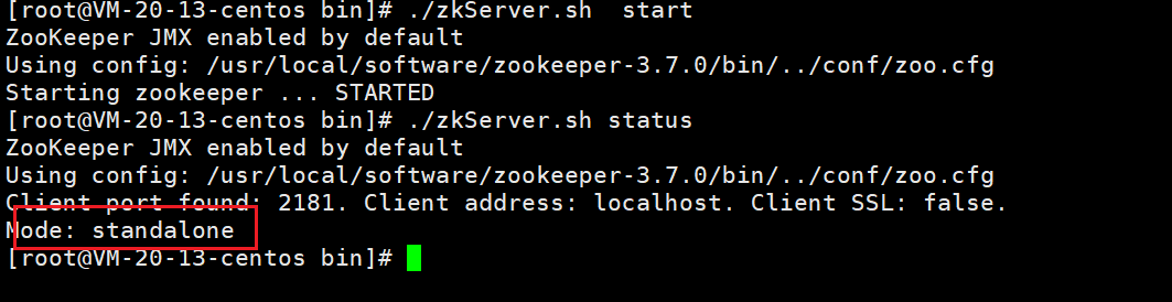 zookeeper下载启动后：Client port found: 2181. Client address: localhost. Client SSL: false. Error ...