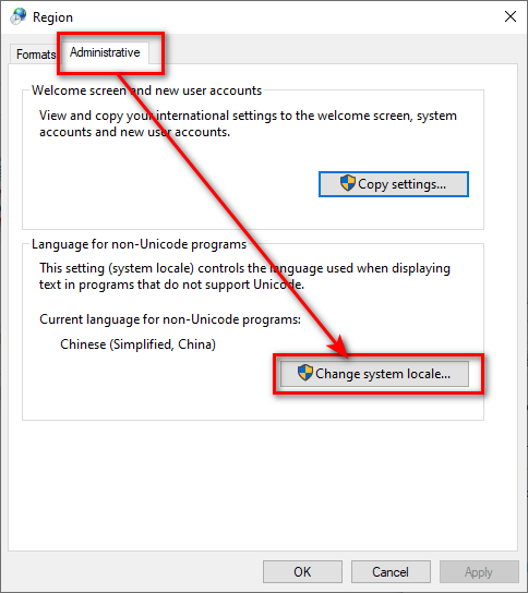 解决win10英文操作系统安装软件中文乱码问题_use unicode utf-8 for worldwide-CSDN博客