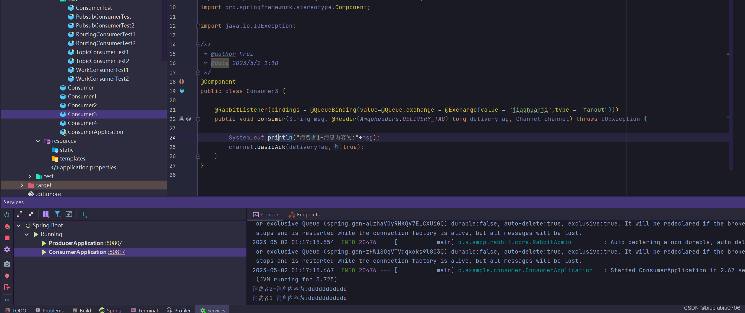 SpringBoot整合RabbitMQ_spring.rabbitmq.listener.simple.prefetch-CSDN博客