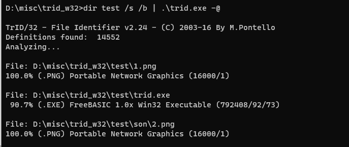 文件类型识别工具：TrID(trid)下载安装及使用-CSDN博客