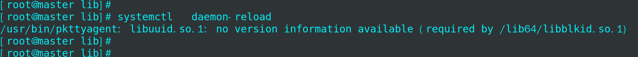 libuuid.so.1 no version information available-CSDN博客