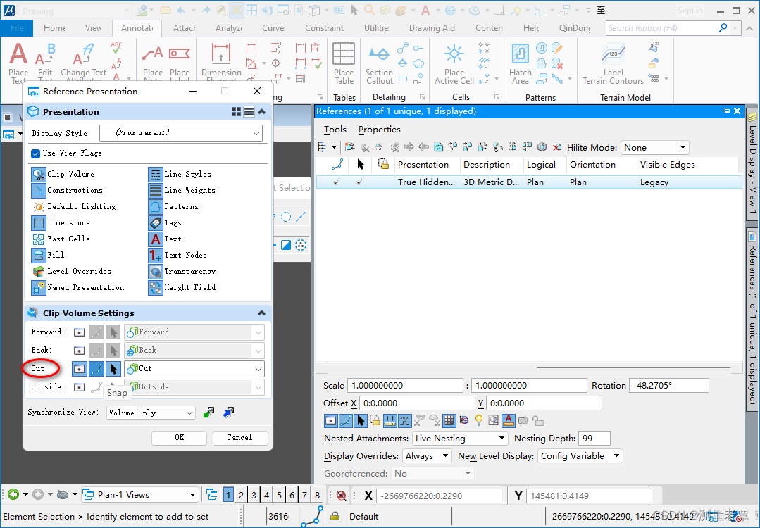 MicroStation Plan Section Callout剖断面及提取修改断面线的方法_miceostation的剖视图-CSDN博客