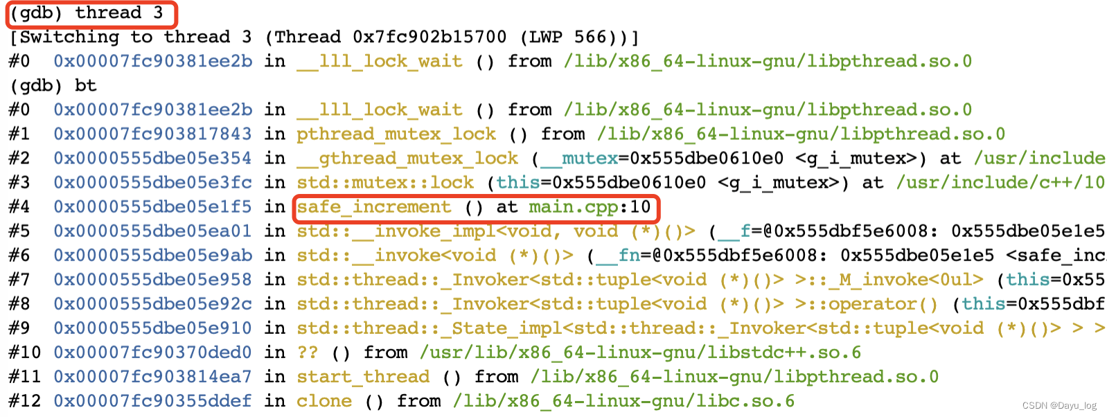 mutex AA死锁分析过程-CSDN博客