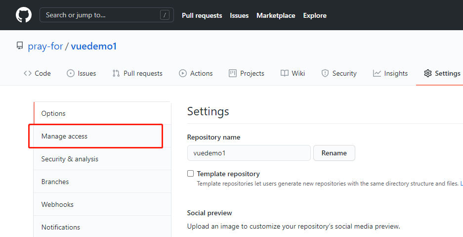 Github —— 给他人开放 push 权限_github push权限-CSDN博客