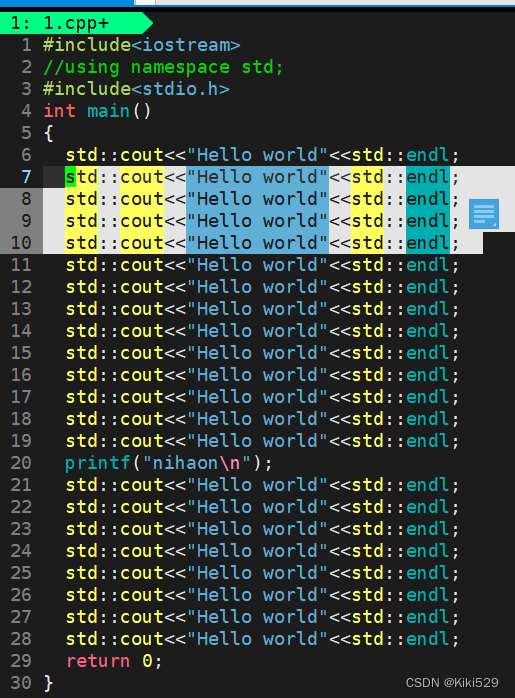 Vim编辑器常用操作指令vim Shift J操作 Csdn博客