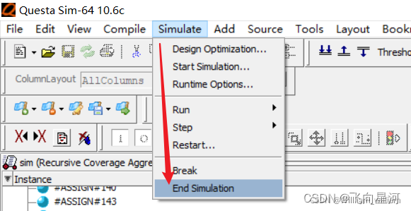 QuestaSim里覆盖率的查看_多case 覆盖率查看-CSDN博客