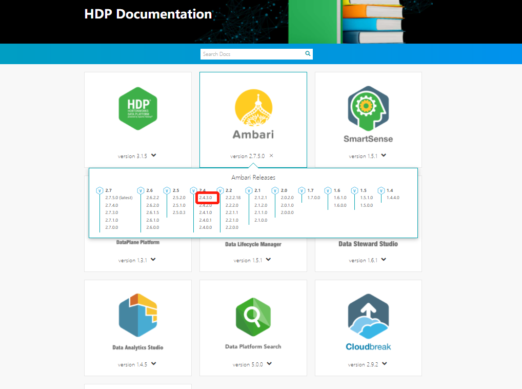 HDP官网文档查找攻略-CSDN博客