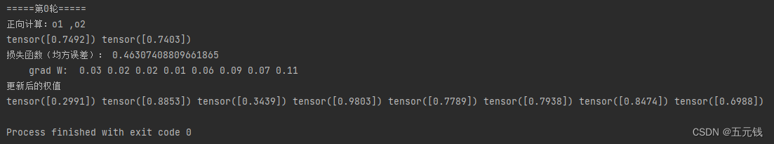 Nndl 作业3:分别使用numpy和pytorch实现fnn例题 Csdn博客