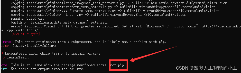 正确安装元学习库learn2learn_learn2learn安装-CSDN博客