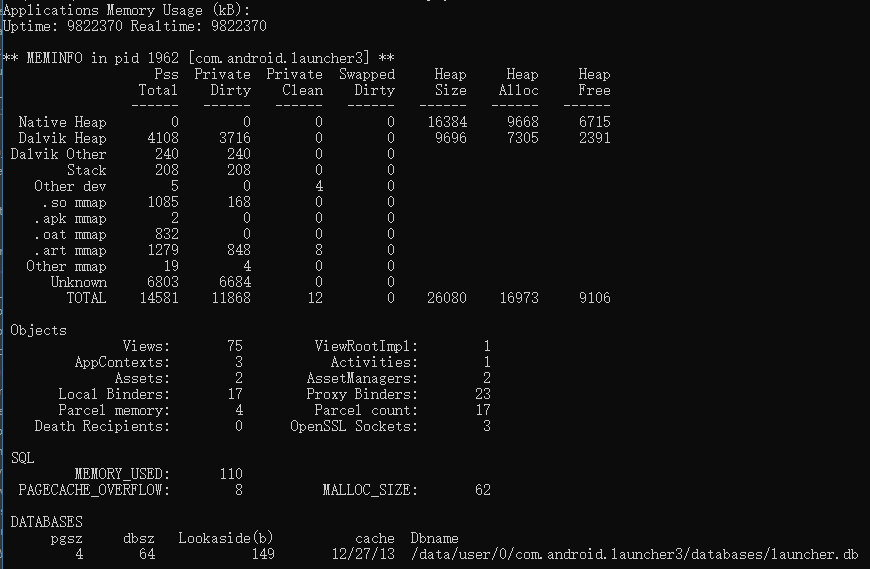 dumpsys meminfo内存分析解读(收集整合）-CSDN博客