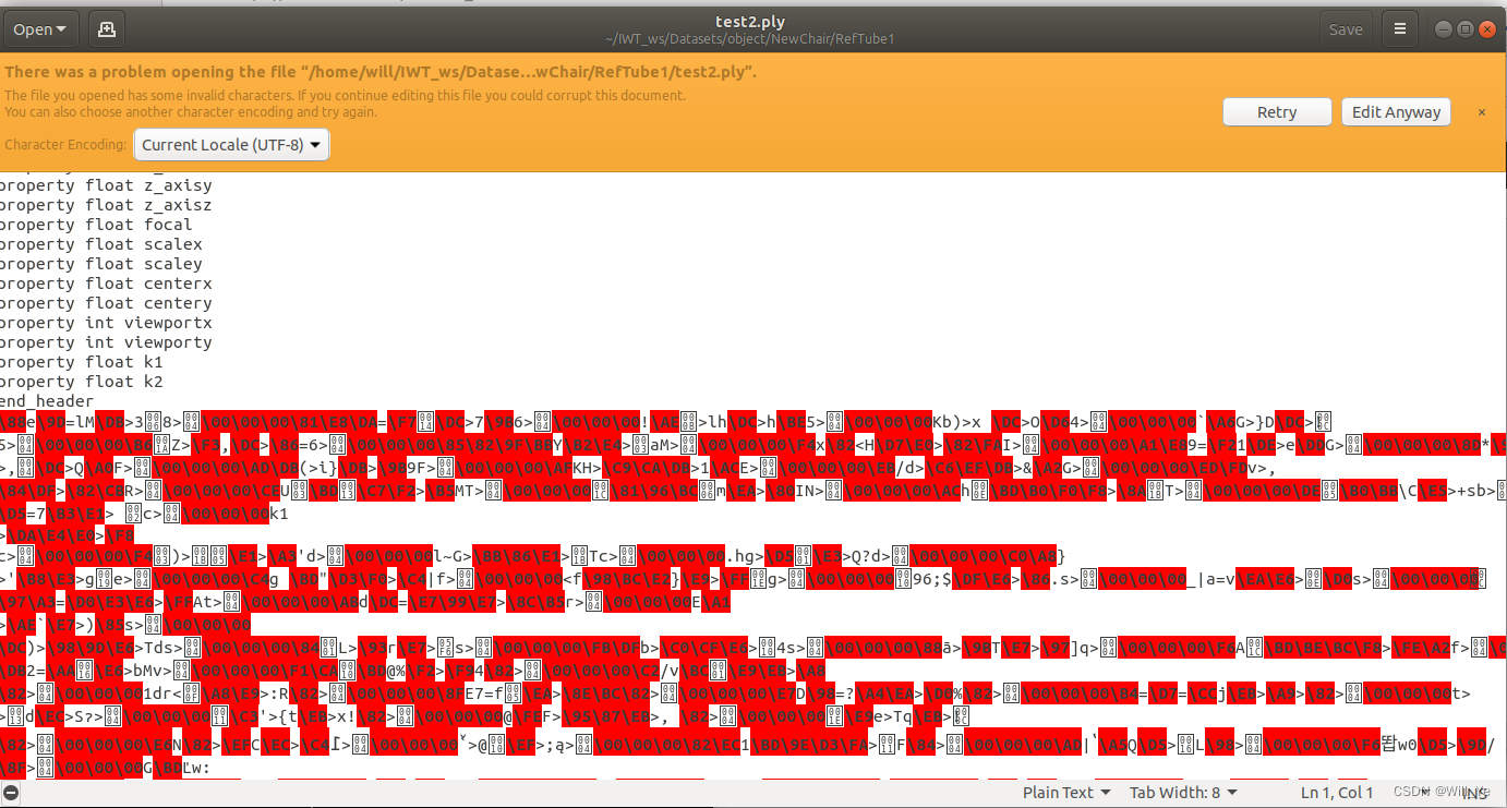 pcd转ply后在meshlab无法打开，提示 Error details: Unespected eof_meshlab打开pcd-CSDN博客