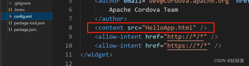 Cordova创建第一个项目——HelloAPP_cordova 创建项目_娃丽篓的博客-CSDN博客