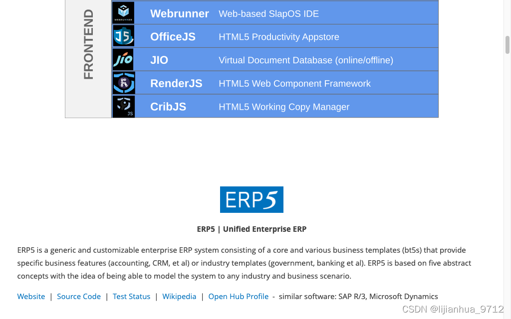 erp5,一套基于python和gpl协议，界面时尚的大型开源制造业erp系统-CSDN博客