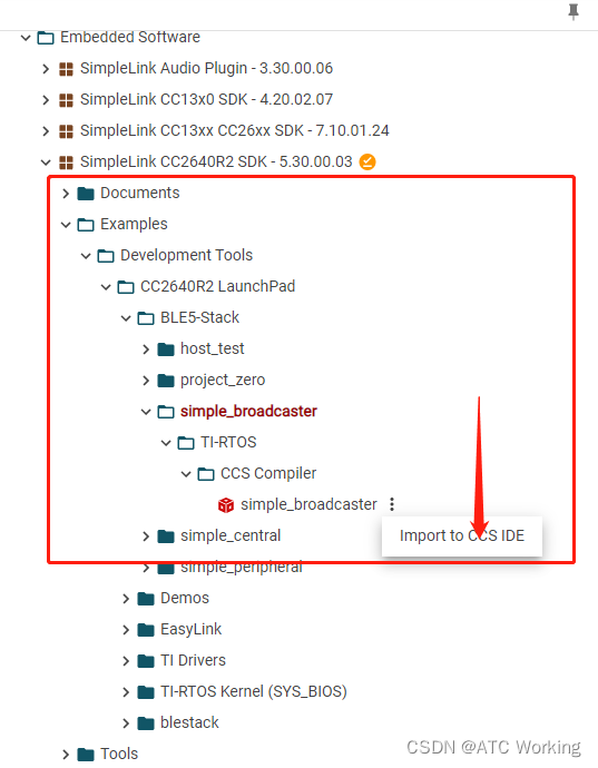 CC2640学习笔记——广播例程工程-CSDN博客