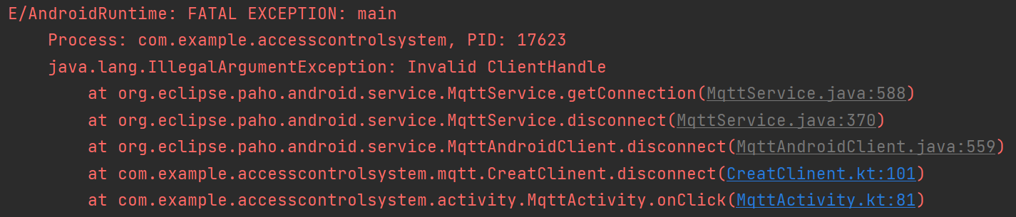 android kotlin连接mqtt断开连接时使用disconnect（）函数报错解决_+mqttdisconnected:0-CSDN博客