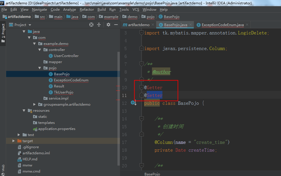 解决IDEA中 @Getter、@Setter报错_idea @getter 报错-CSDN博客