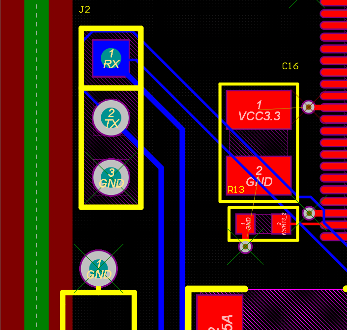 AD22焊盘颜色不同的解释_ad通孔焊盘颜色-CSDN博客