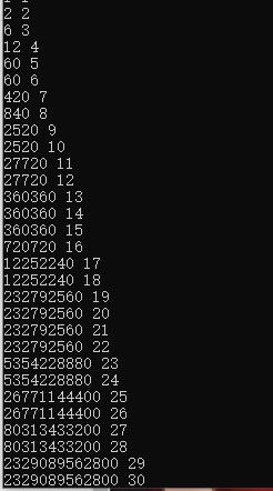 C. Strange Function-Codeforces Round #729 (Div. 2)_let ()f(i) denote the minimum positive ...