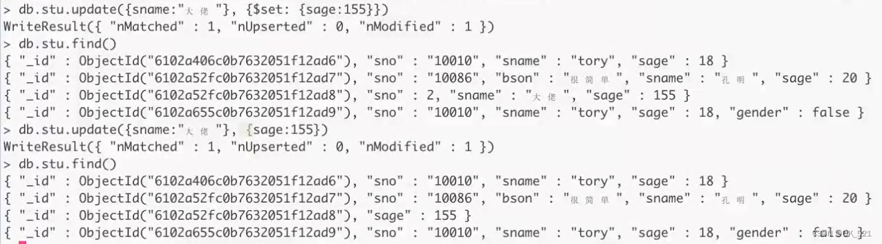 MongoDB 数据库基本操作_mongodb数据库基本操作-CSDN博客