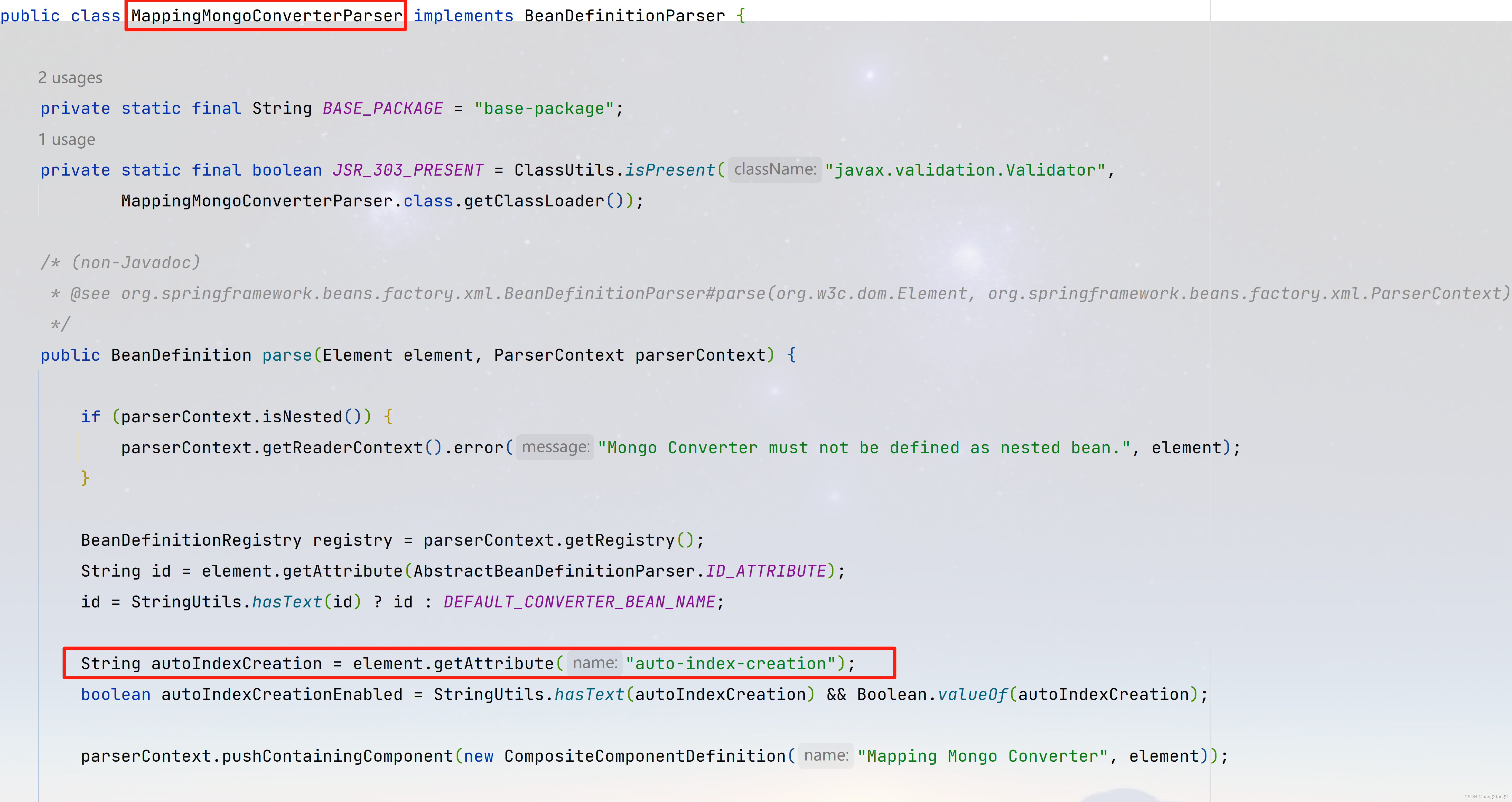 MongoDb 自动创建索引_springboot mongdb 索引-CSDN博客