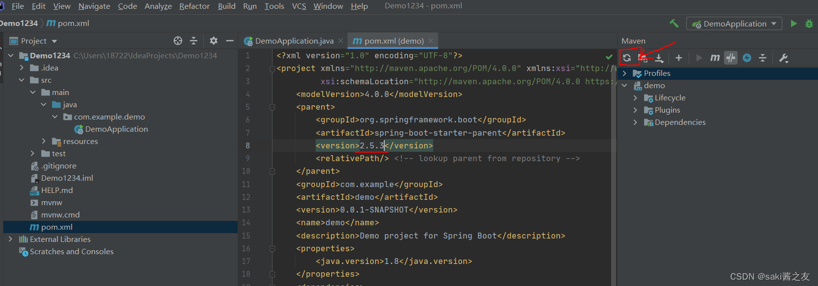 springboot项目右侧Maven工具栏只有Lifecycle_maven只有lifecycle-CSDN博客